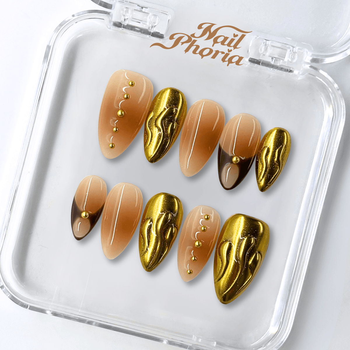 AMBER DRIP – NailPhoria