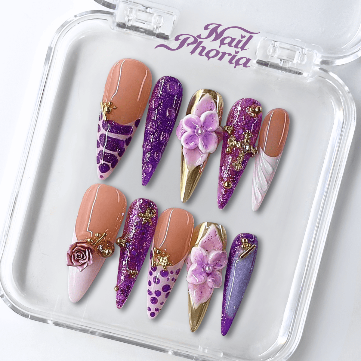 PURPLE GLEAM – NailPhoria